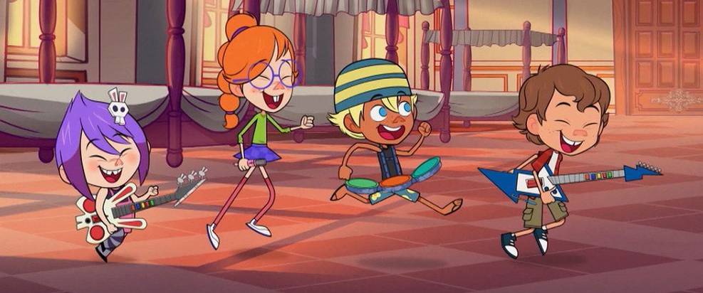 Hora do Rock é a nova série infantil de plataforma de streaming brasileira